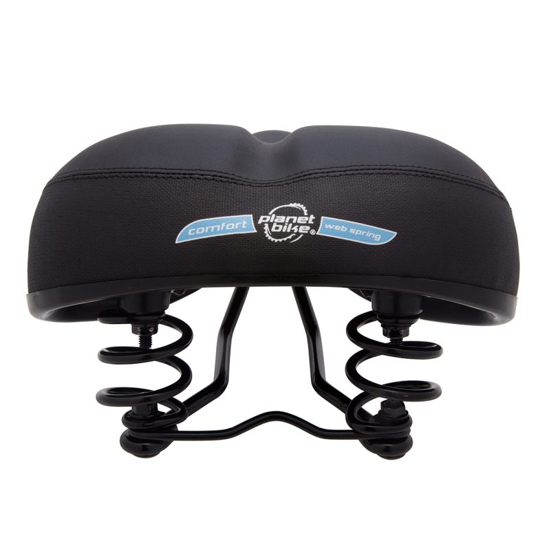Planet Bike Comfort Web Spring Bike Seat, Women's, Black - TUOTEG
